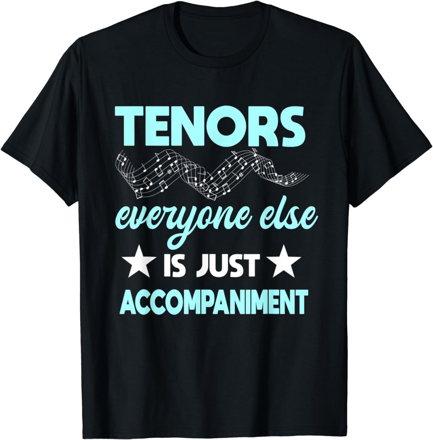 Singer Tenor Artist Musician Vocalist Soloist Performer T-Shirt ...