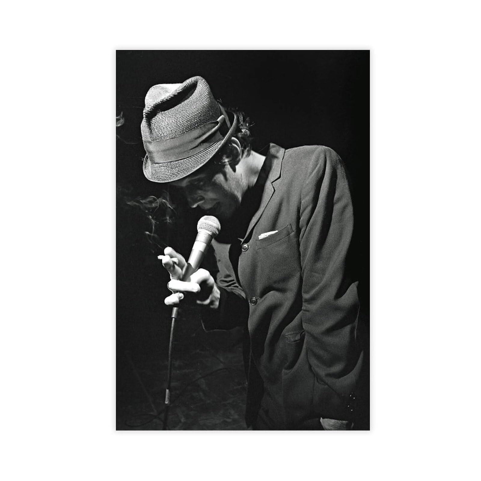 Singer Tom Waits Sang Affectionately in 1970. Room Decoration Posters ...