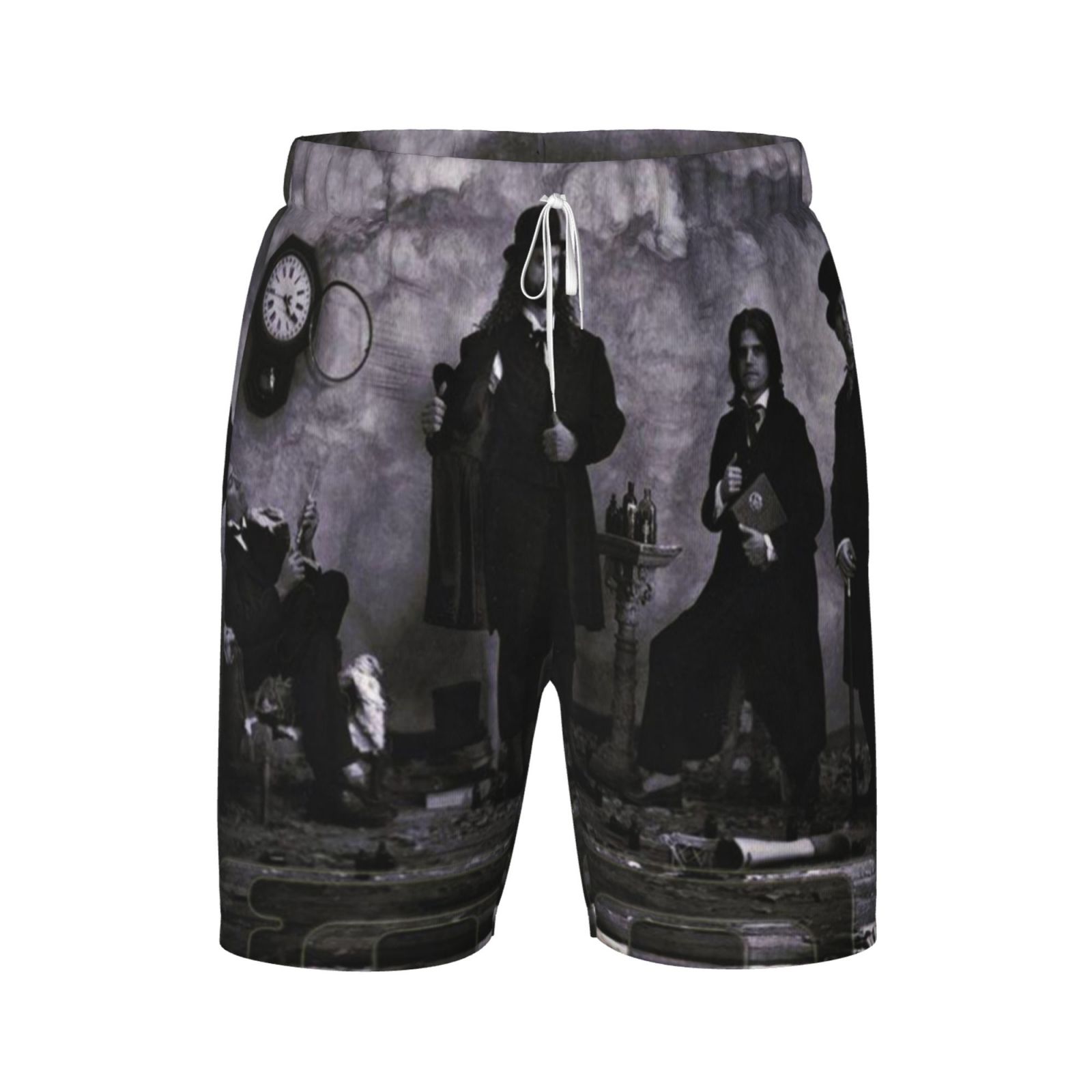 Singer Tool Band Rock Teen Swim Trunks Summer Beach Board Shorts Double ...