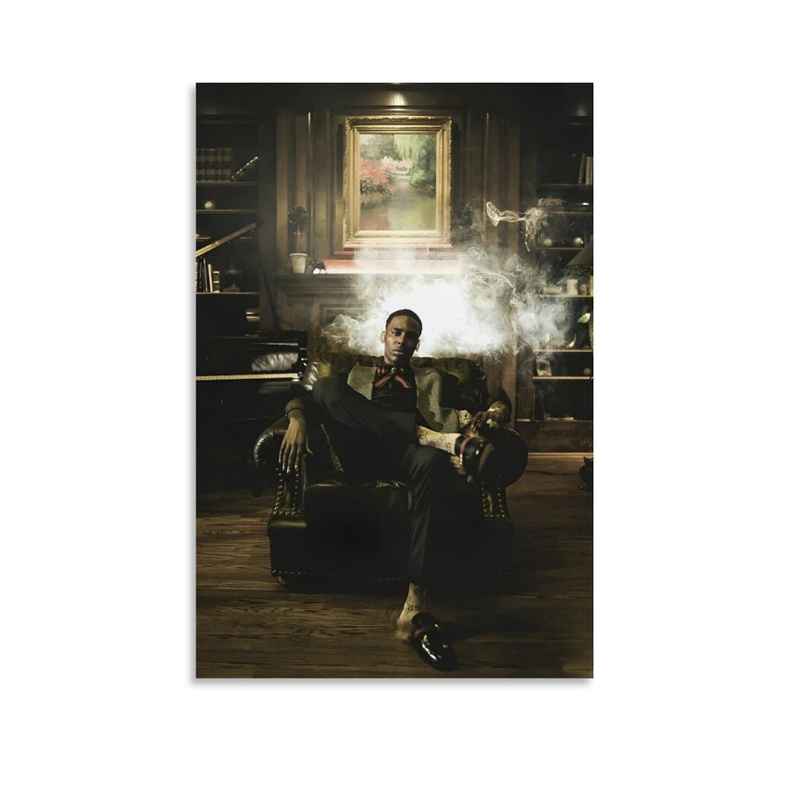 Singer Young Dolph Poster Rapper Hiphop Music Album Cover Canvas Art ...