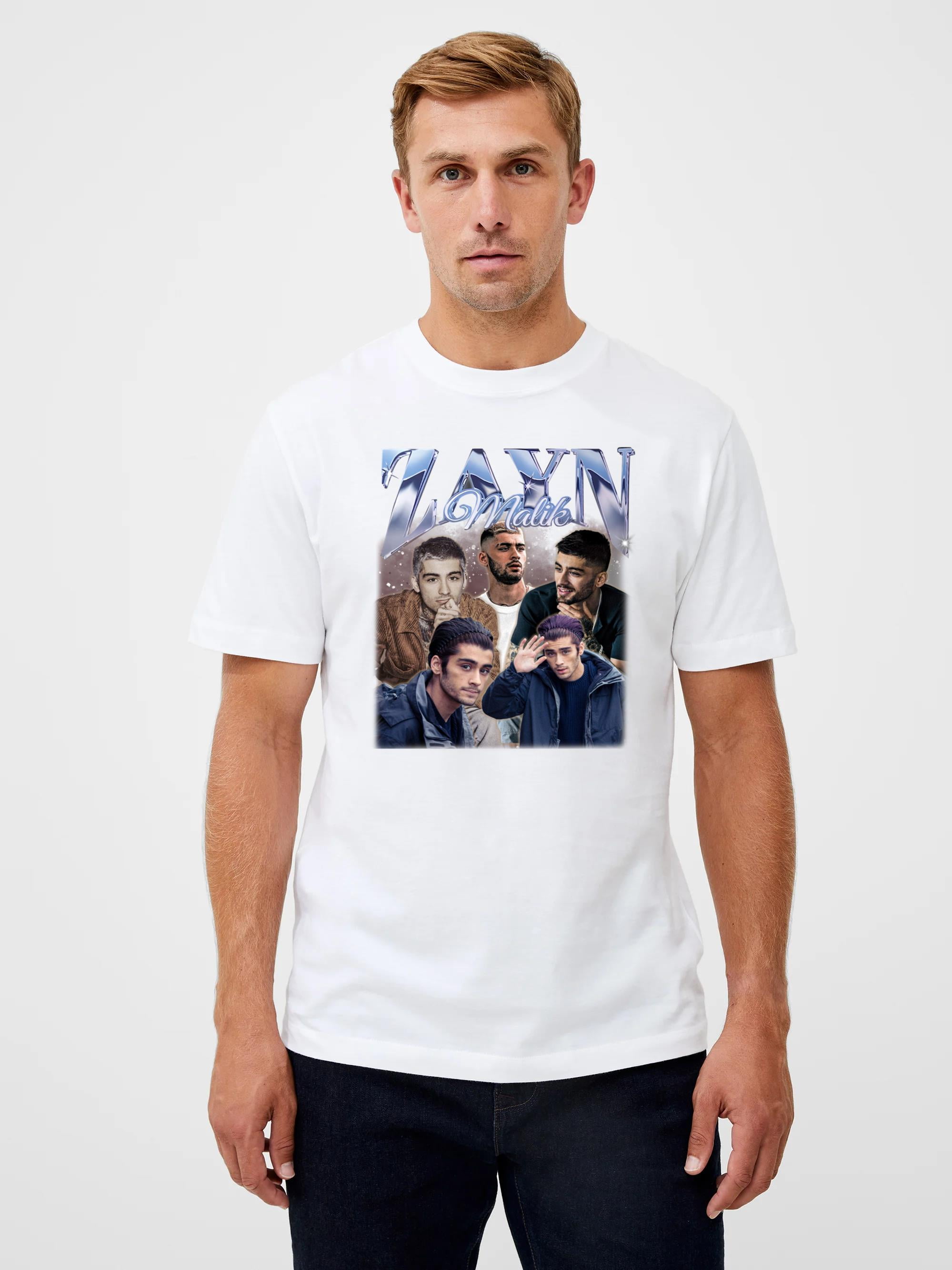 Singer ZAYN MALIK Vintage Homage Fan Retro 90s T-Shirt, for men & women, up to size 5XL ...