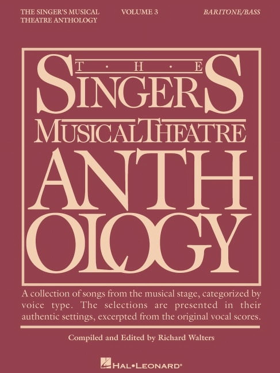 Singer's Musical Theatre Anthology The Singer's Musical Theatre ...