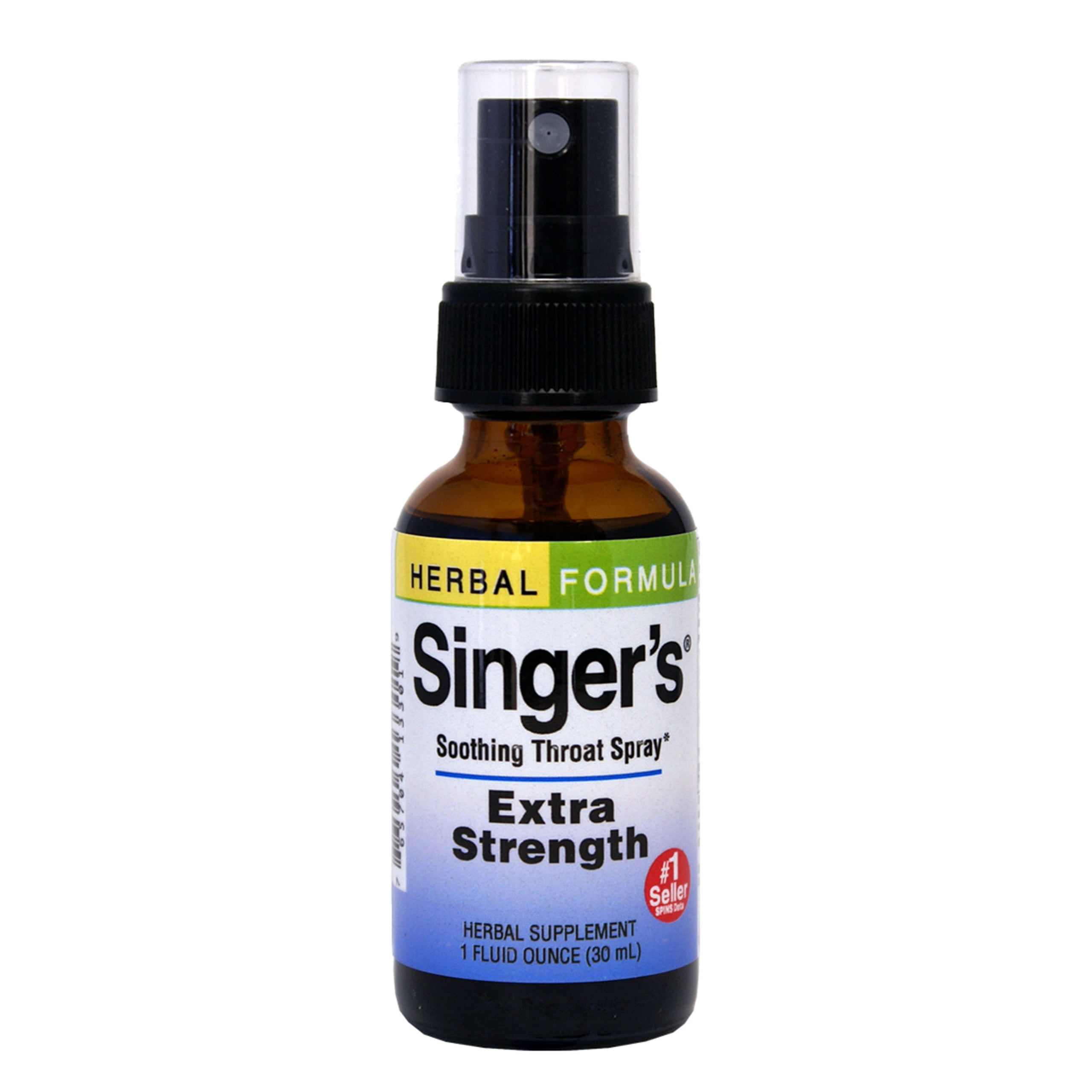Singer's Saving Grace Extra Strength Throat Spray, Herbal Formula, 1 oz ...