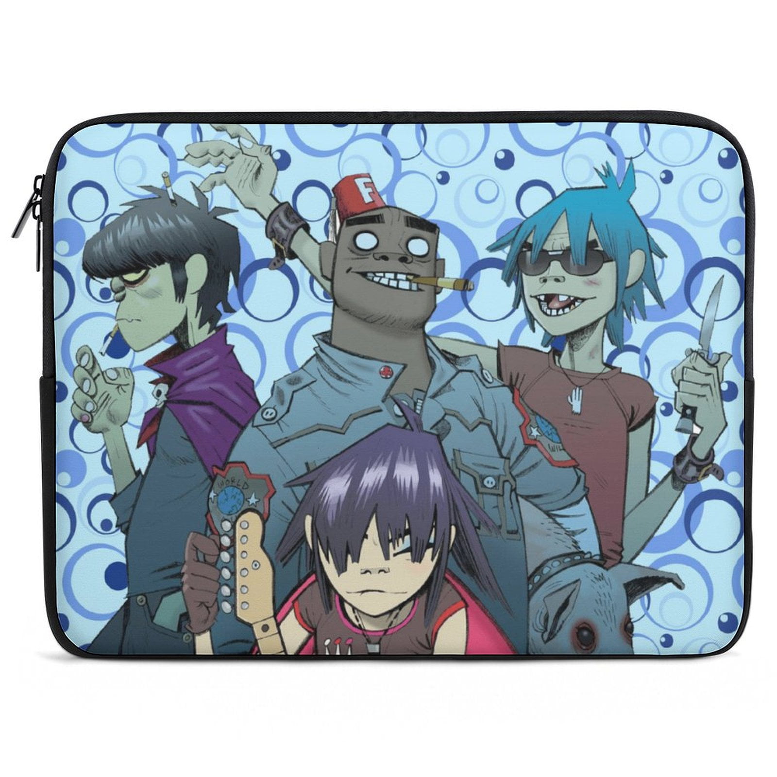 Singers Cartoon Gorillaz Laptop Sleeve Laptop Case Computer Laptop ...