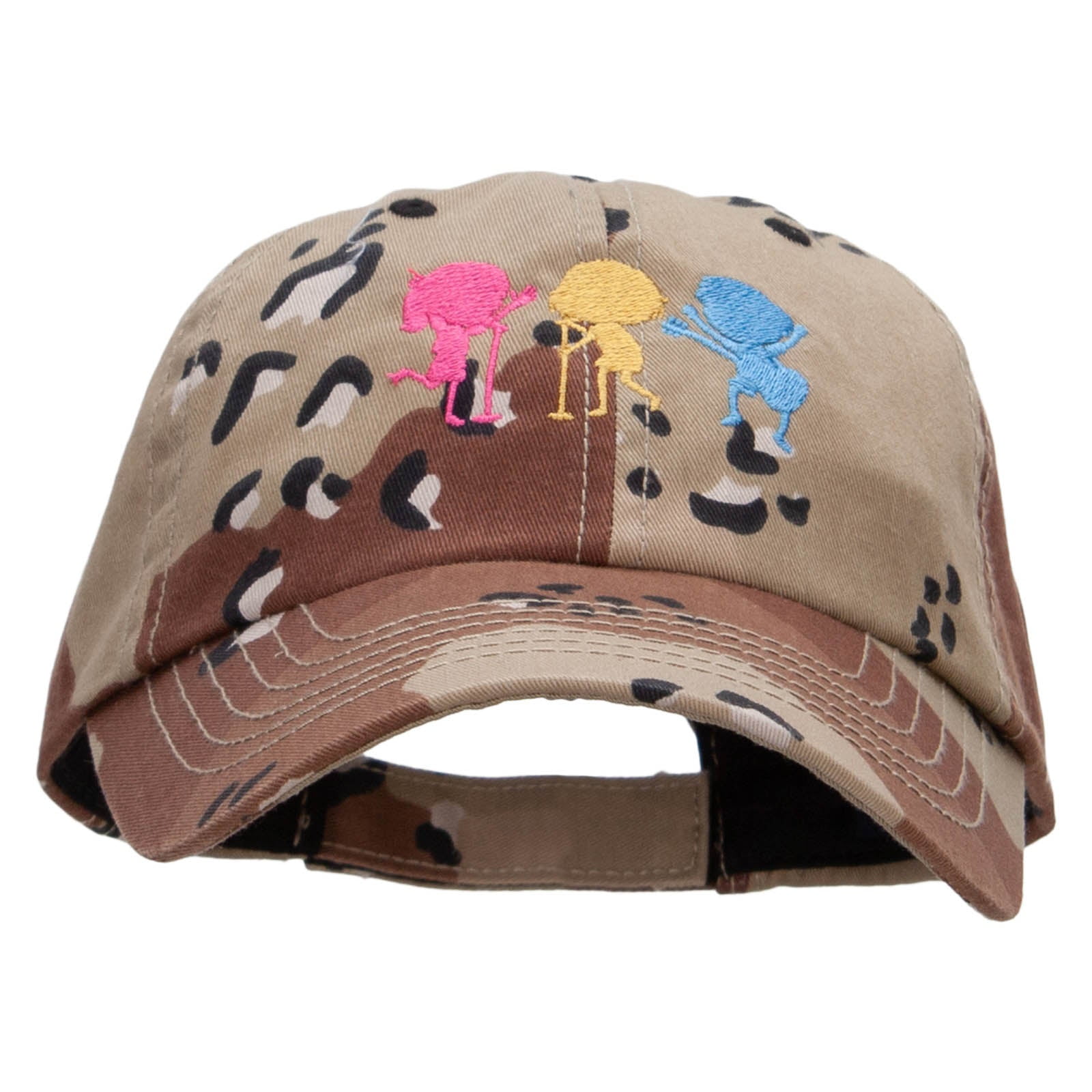 Singers Fun Embroidered Enzyme Washed Camo Cap - Desert OSFM - Walmart.com