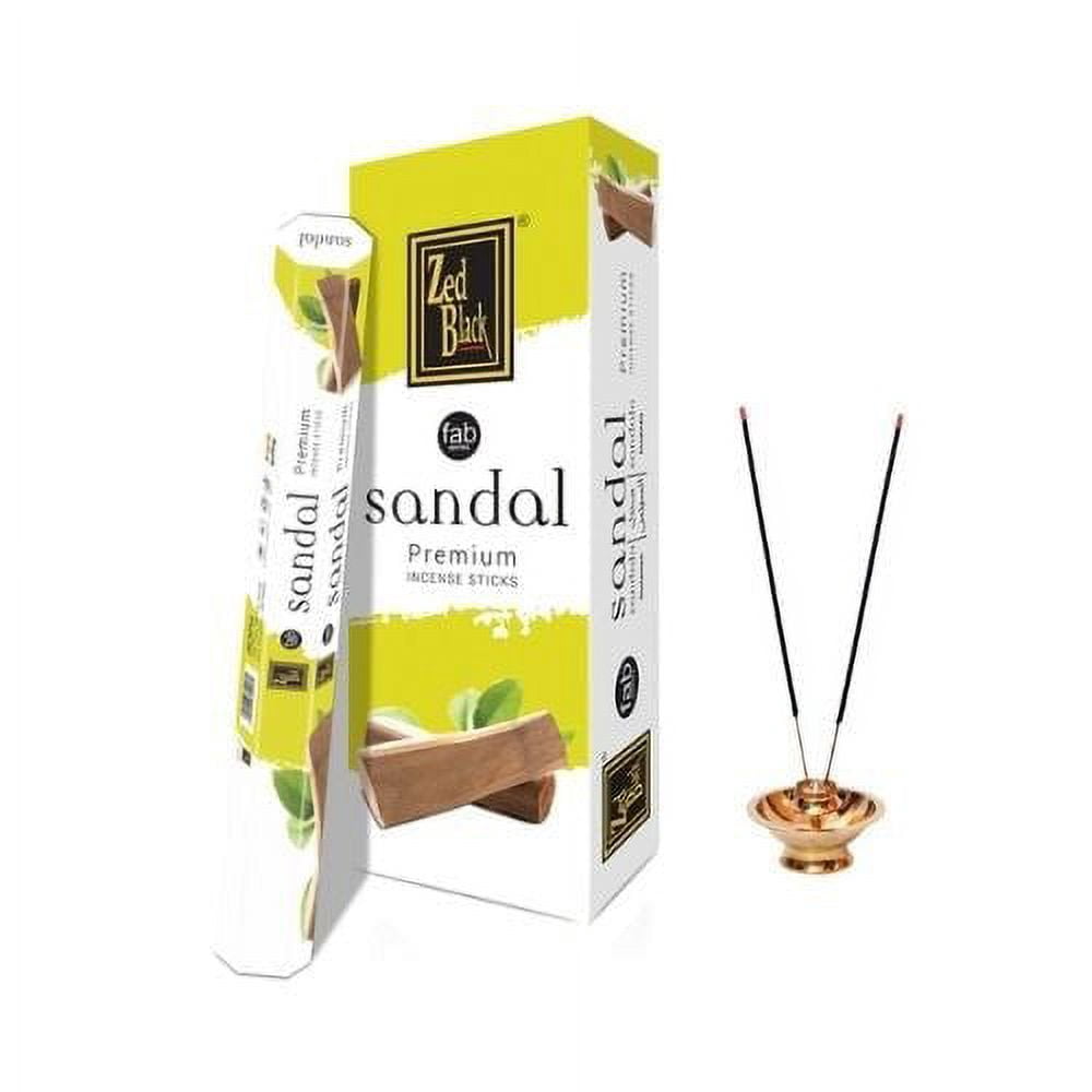 Zed Black Sandal Incense Sticks - 120 Sticks - Walmart.com