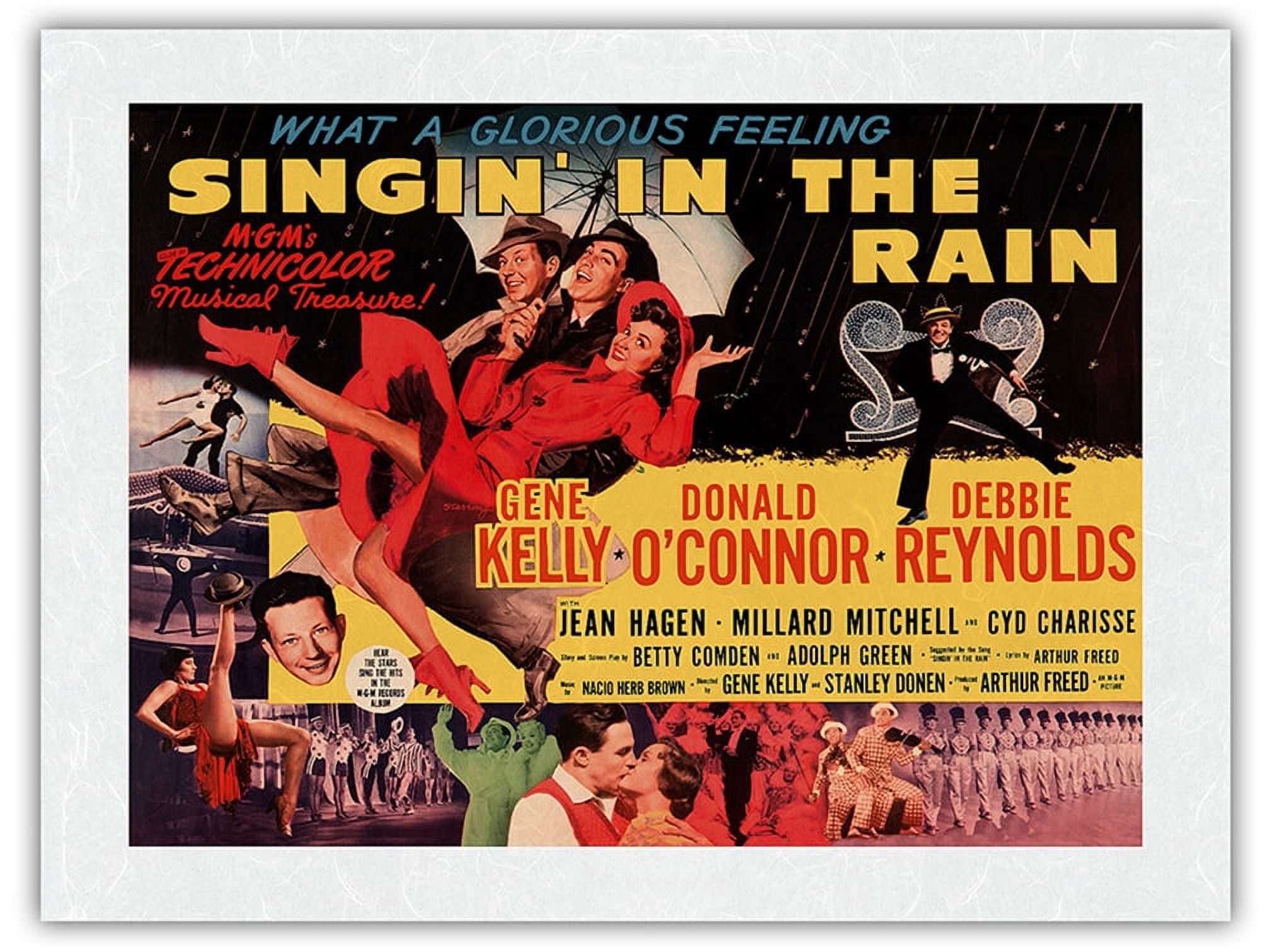 Singin' in the Rain - Starring Gene Kelly Donald O’Connor and Debbie ...