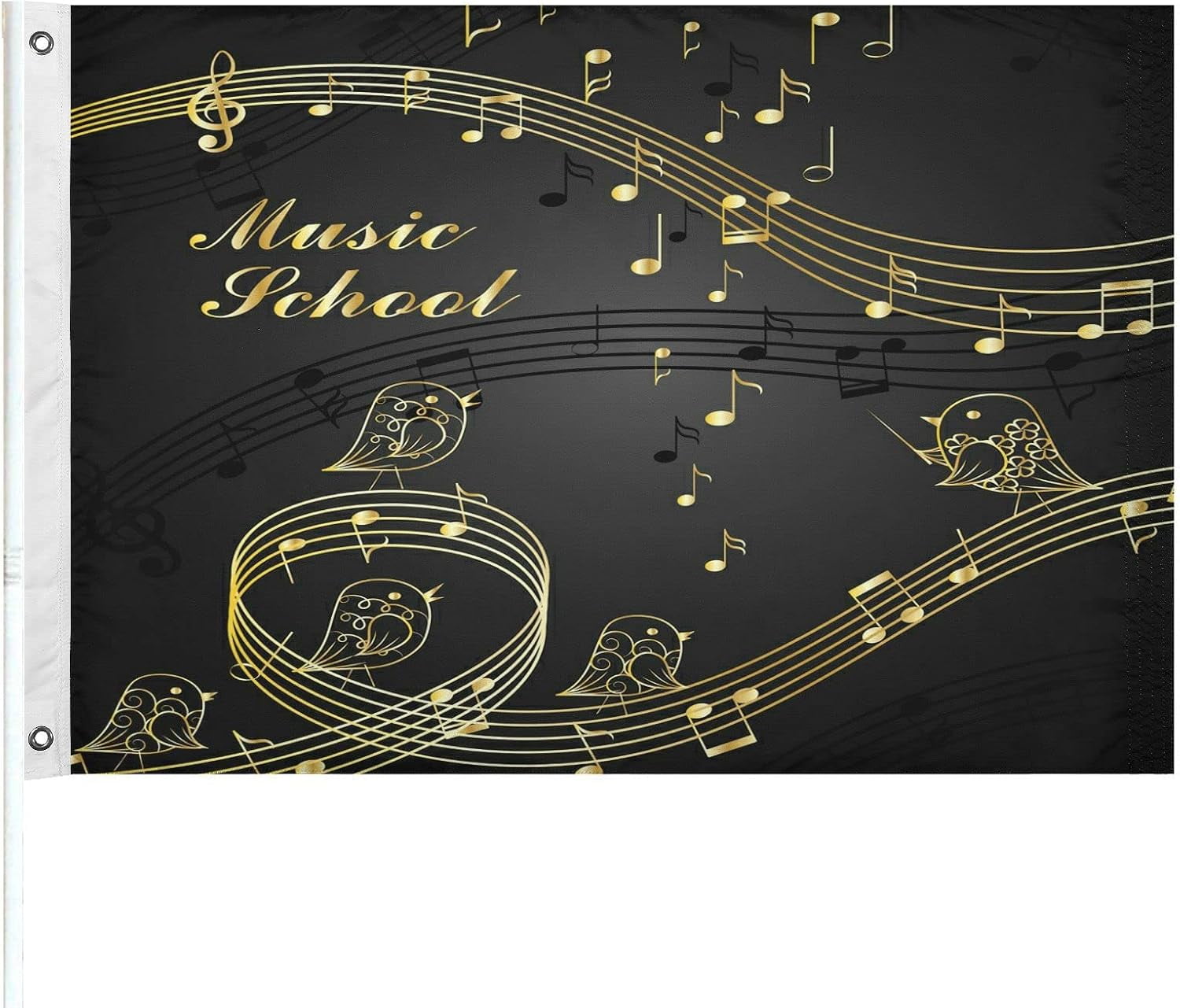 Singing Birds Musical Flag Outdoor Garden Flag for Outside Funny Flags ...