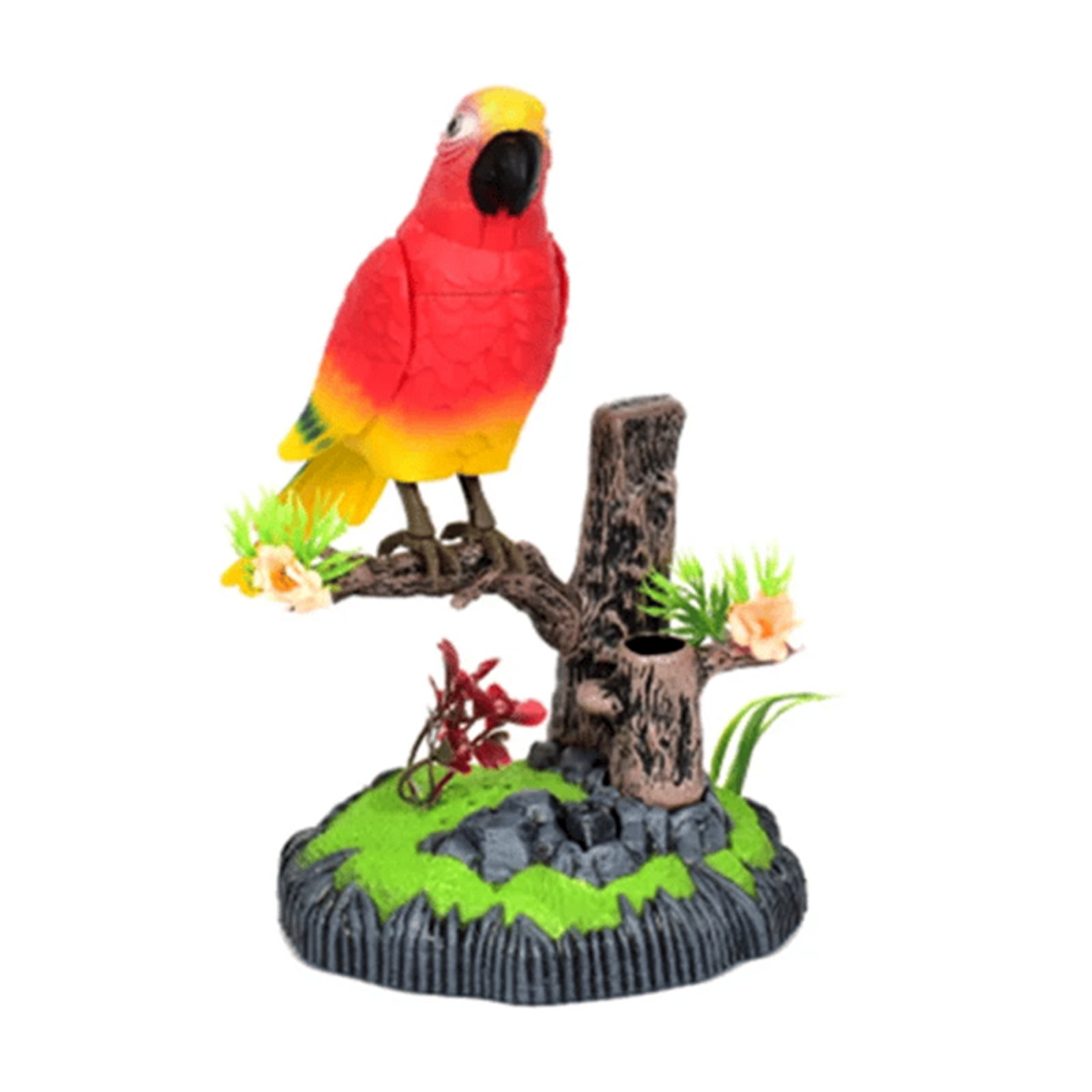 Singing & Chirping Bird in a Cage, Moving Beak and Tail | Sound ...