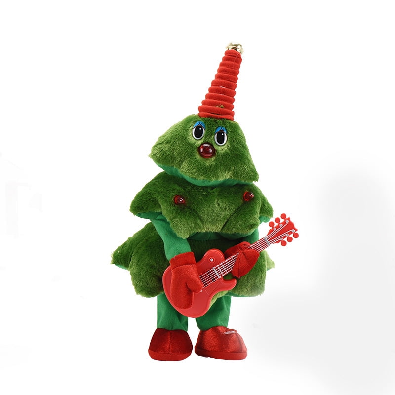 Singing & Dancing Christmas Tree Plush Toy - Fun Holiday Gift - Walmart.com