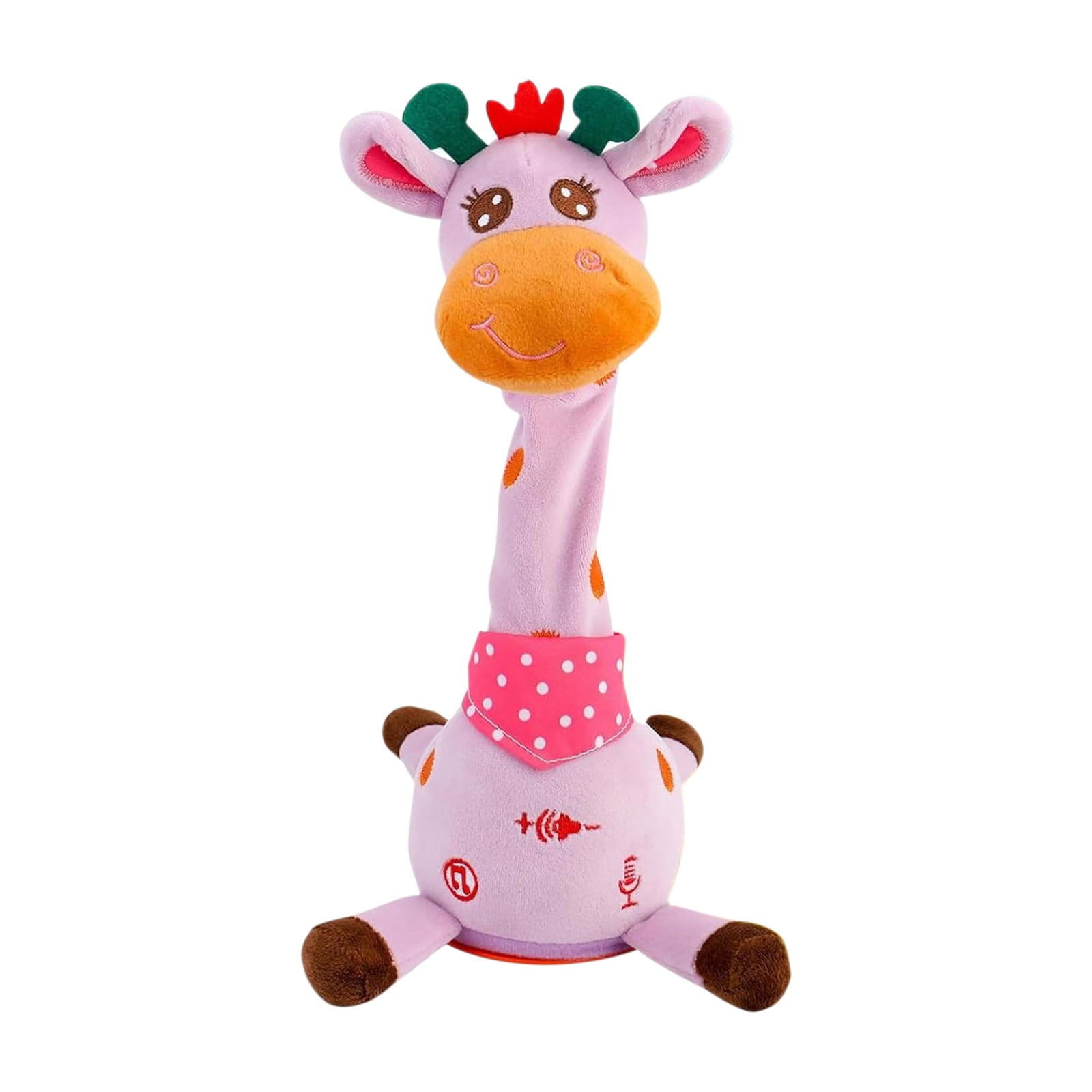 Singing Dancing Giraffe Plush Toy with Repeat Function, Interactive ...