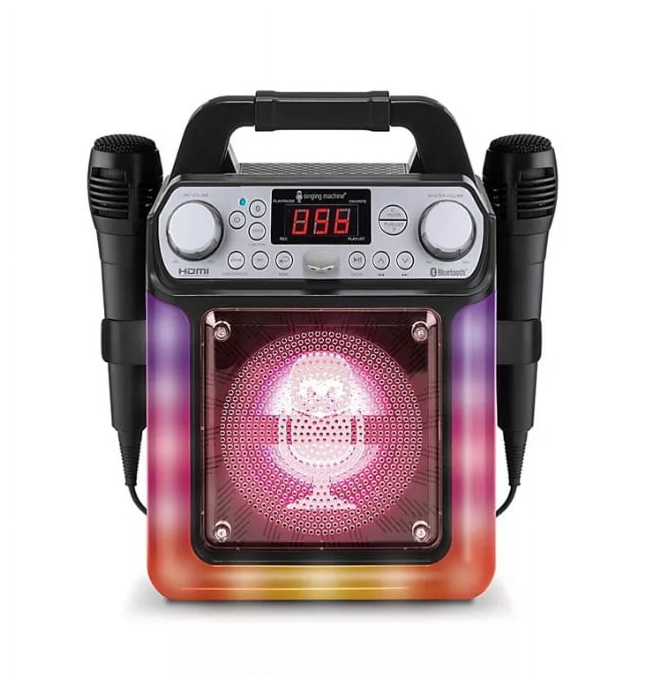 Singing Machine Groove Mini Karaoke with Screen & Song Features ...