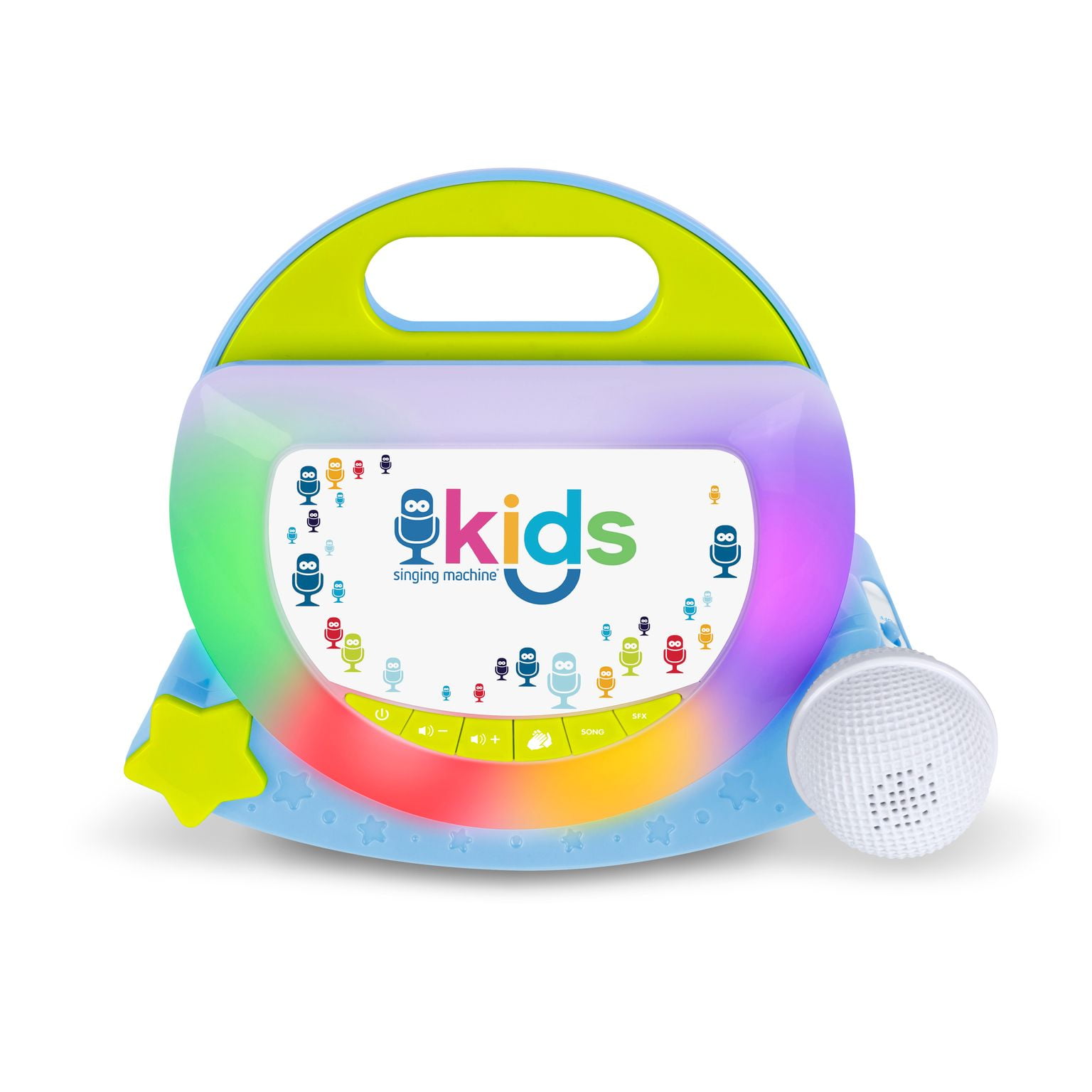 Singing Machine Kids Portable Sing-Along Speaker, with Pre-Recorded ...