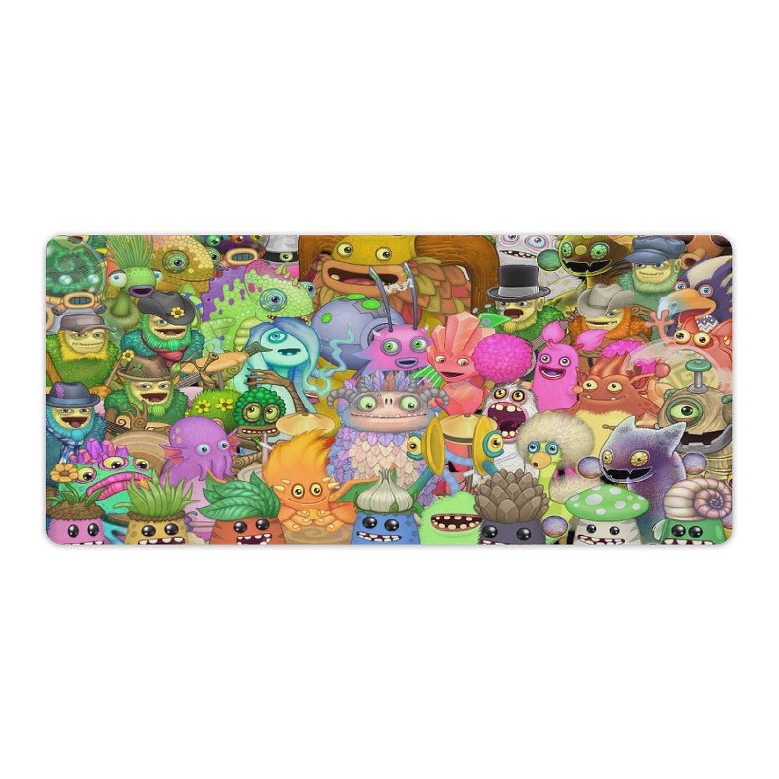 My Singing Monsters Desk Mat, Large Mouse Pad Extended Gaming Mouse Pad ...