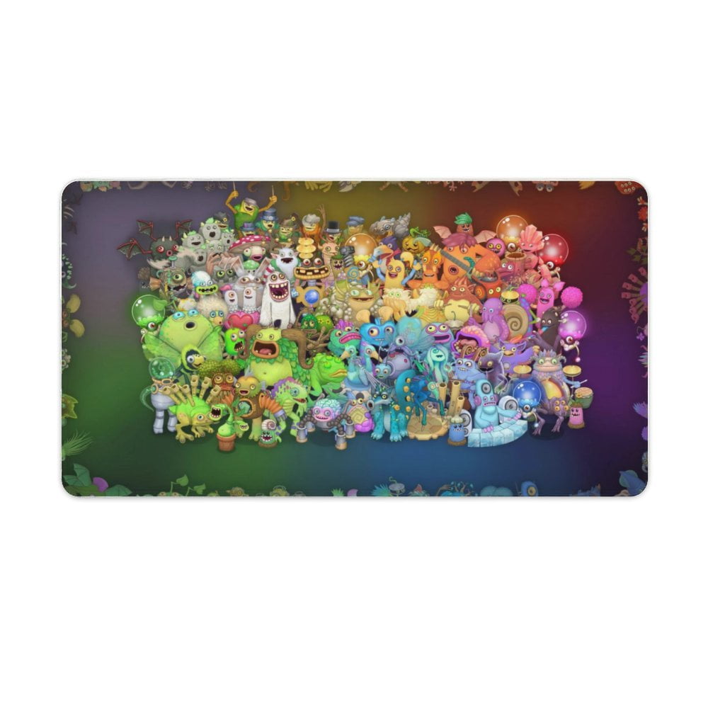 My Singing Monsters Desk Mat, Large Mouse Pad Extended Gaming Mouse Pad ...