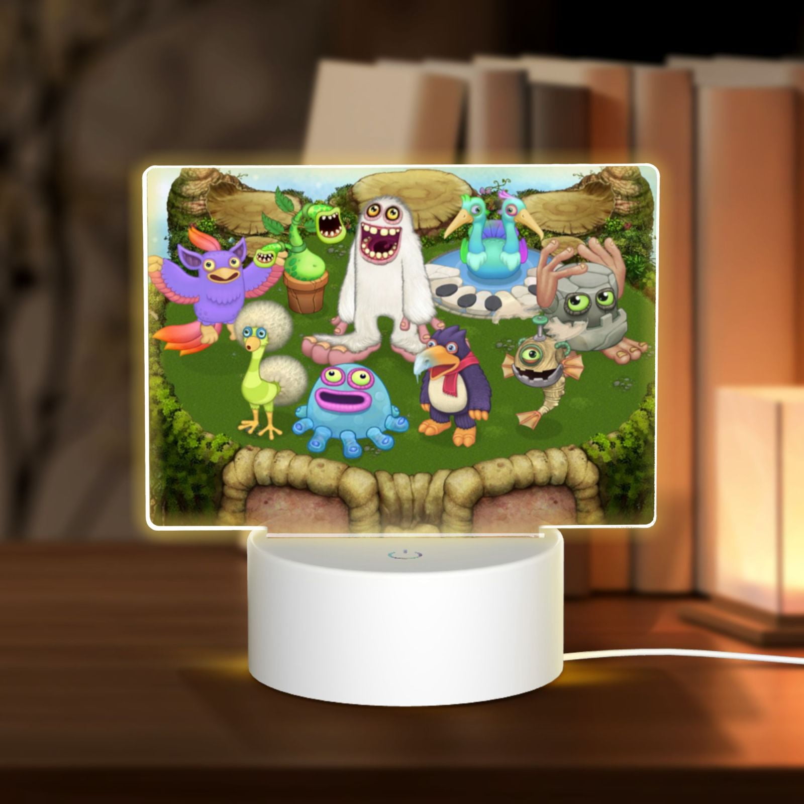 My Singing Monsters Plant Island Rectangular Acrylic Night Light ...
