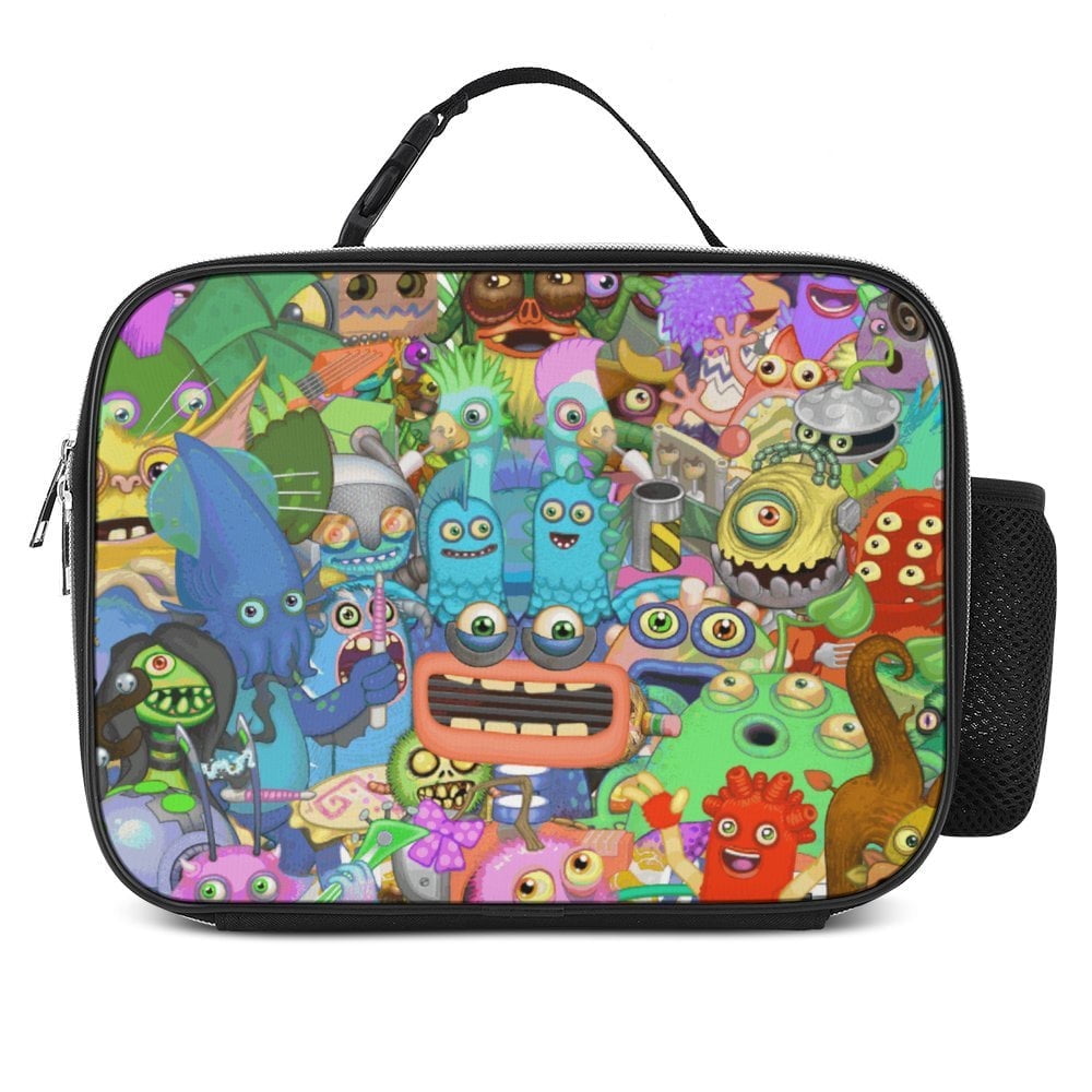 My Singing Monsters Portable Lunch Bag, Insulated Lunch Box Reusable ...