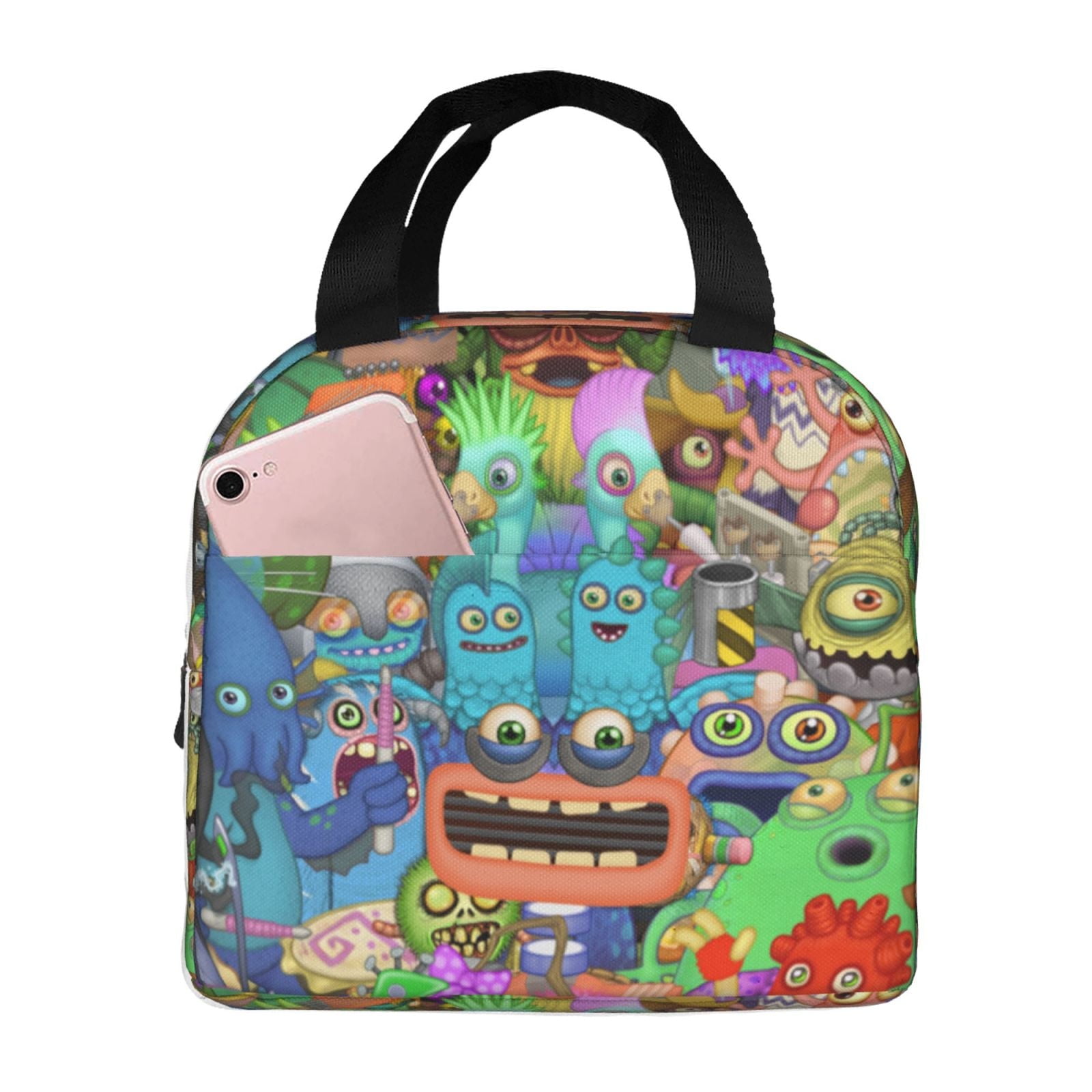 My Singing Monsters Portable Lunch Bag, Insulated Lunch Box Reusable ...
