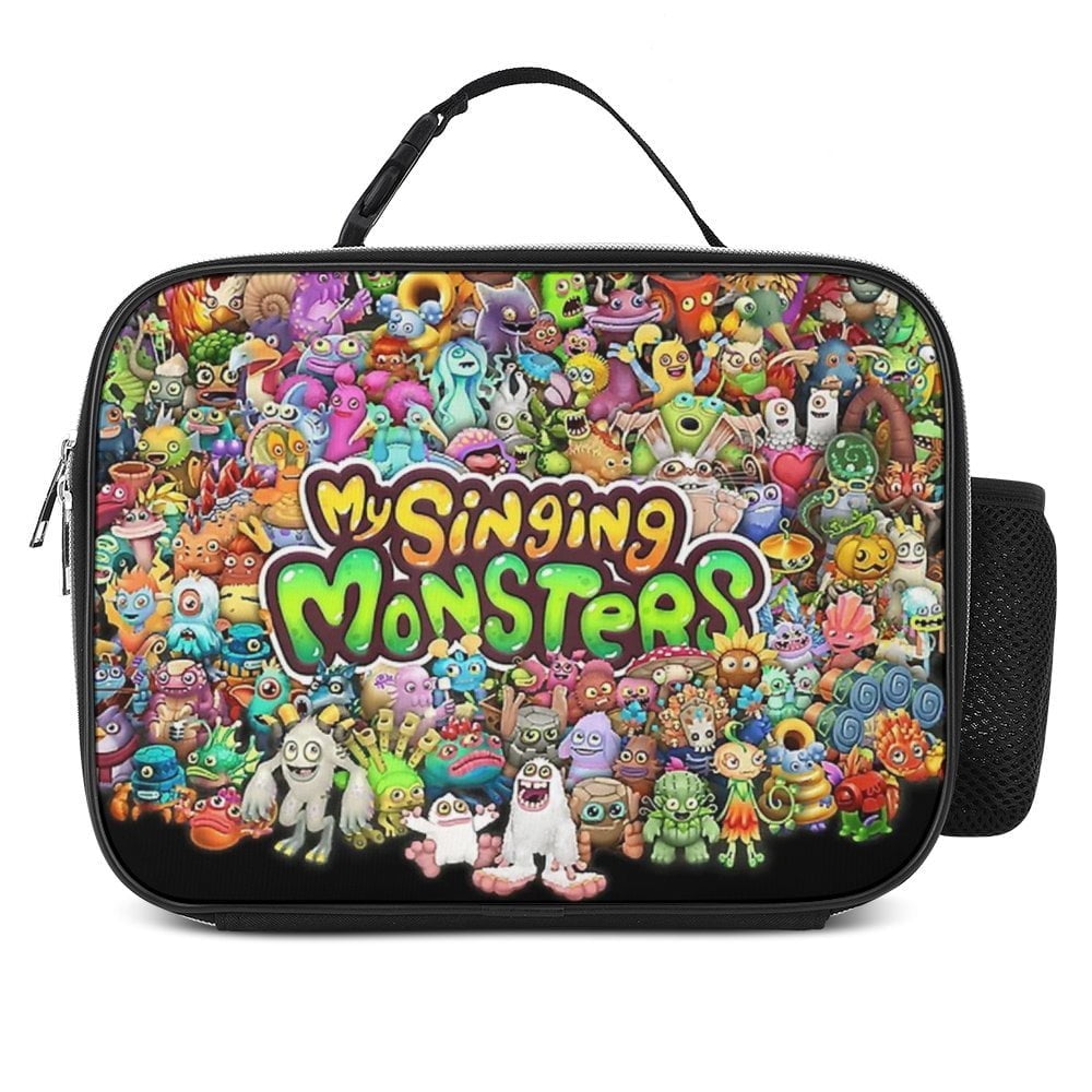 My Singing Monsters Portable Lunch Bag, Insulated Lunch Box Reusable ...