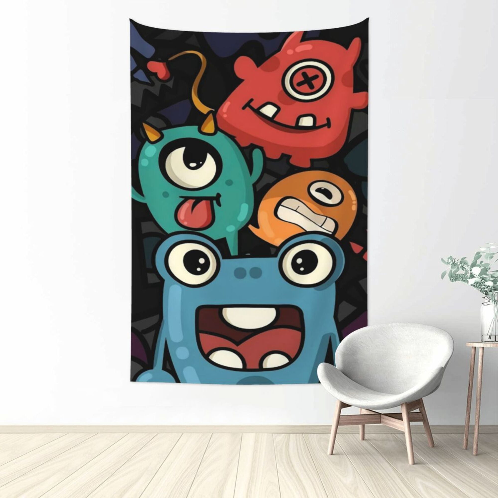 My Singing Monsters Tapestry Cartoon Print Wall Art Hanging Tapestry ...