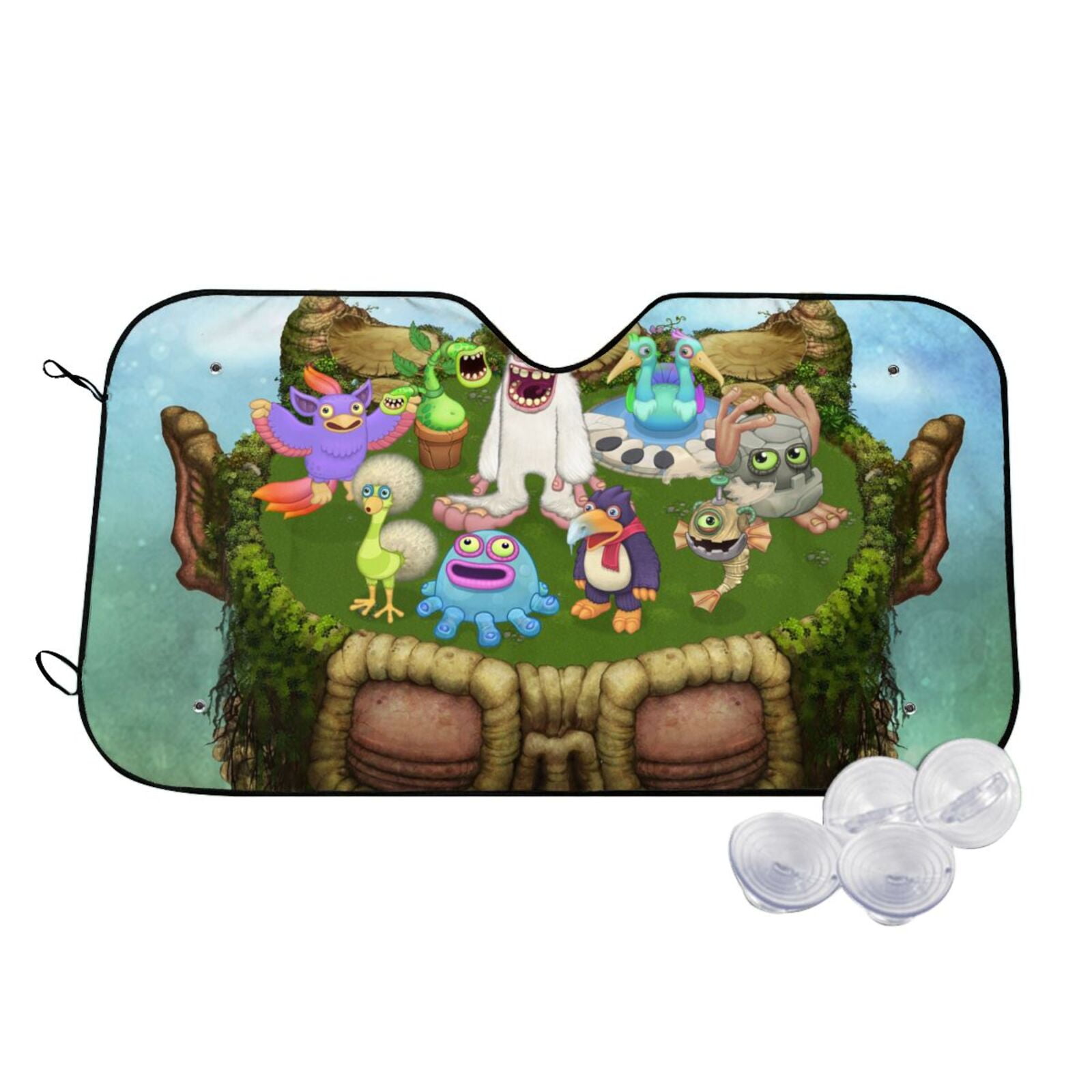 My Singing Monsters Windshield Sun Shade - Car Sun Shade Windshield ...