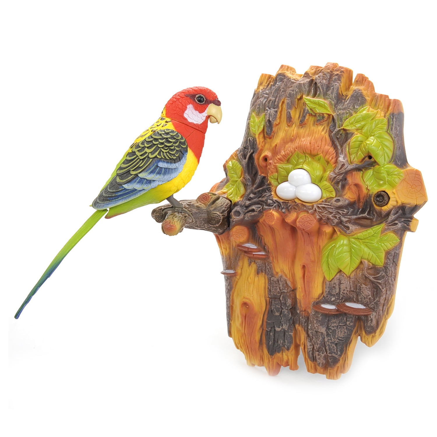 Singing and Chirping Bird Wall Mount Fun Dancing Bird With Motion ...