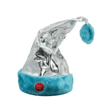 Jacobson Hat Company Red/ White Velvet & Plush Striped Flashing Ball ...