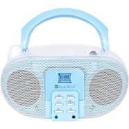 onn. Portable CD Boombox with Digital FM Radio, Pink - Walmart.com