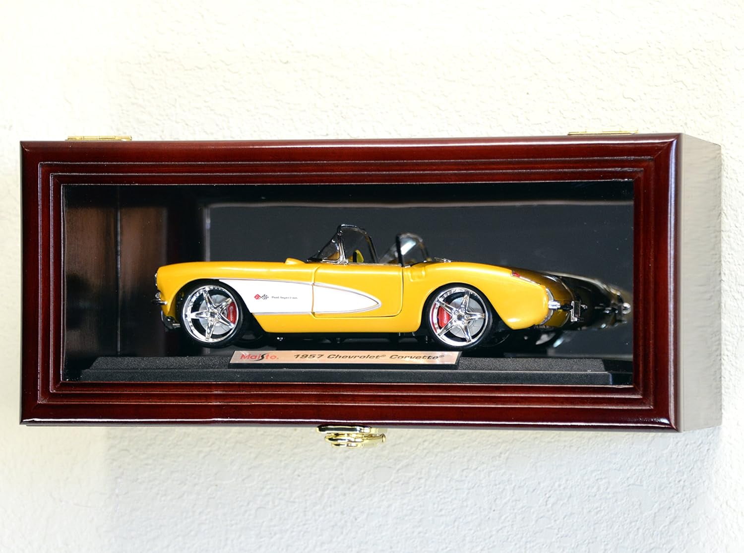 Single 1/18 Scale Diecast Model Car Display Case Cabinet Holder Rack w ...