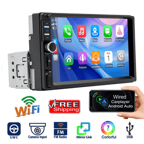 Single Din Touch Screen Car Stereos in Single Din Car Stereos - Walmart.com