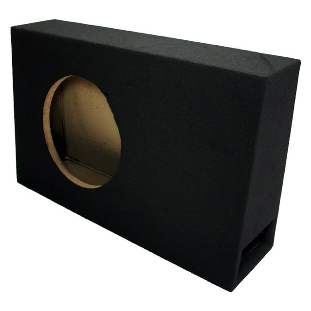 Single 10" Subwoofer Regular Standard Cab Truck Ported Stereo Sub Box ...