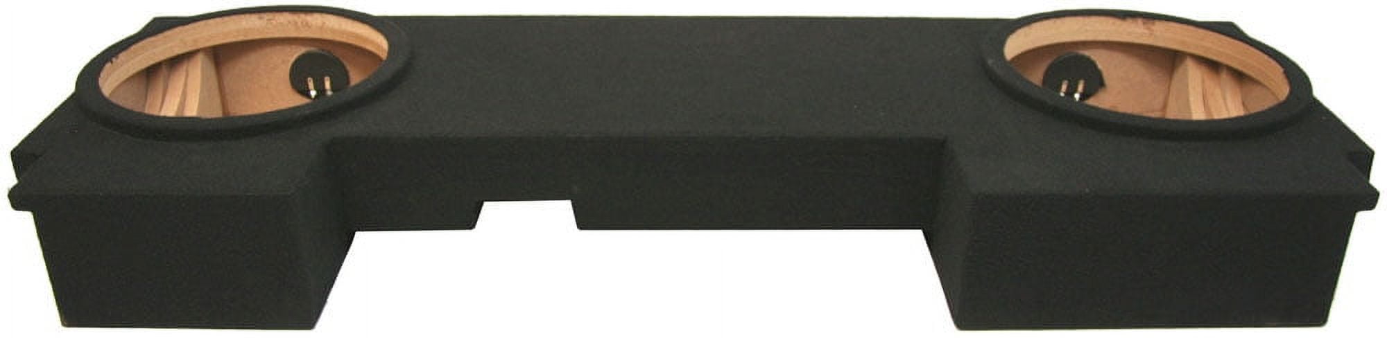 Single 10" Subwoofer Shallow Standard Cab Truck Sub Box Enclosure ...