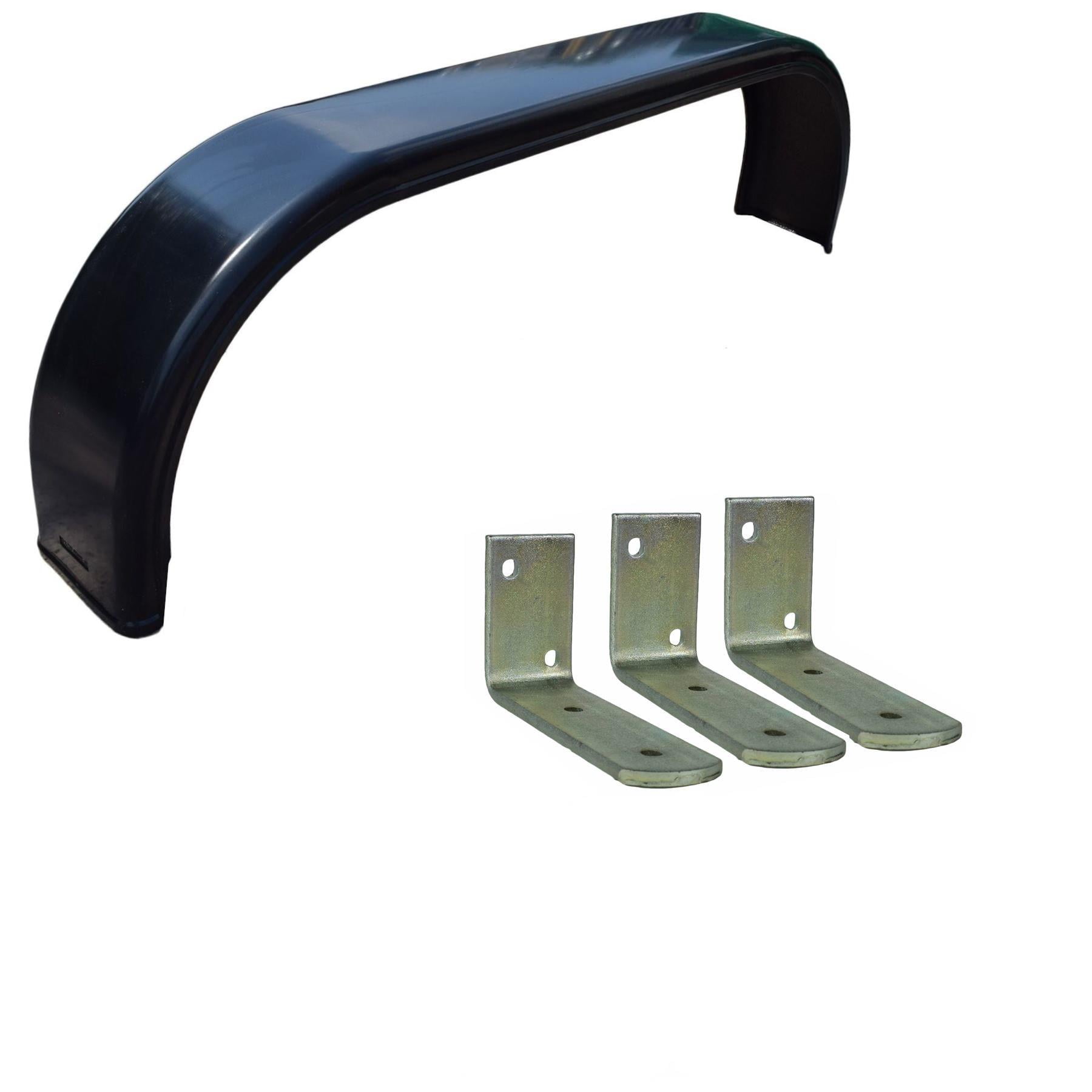 Single 10" Twin Wheel Tandem Mudguard 58" x 7" Fender Wing & 3 SMALL ...