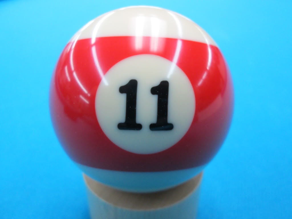 "Single #11 Billiard Pool Ball Replacement 2.25 inch Regular Size ...