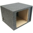 Single 12 Kicker Solobaric Ported L3 L5 L7 Subwoofer Enclosure Bass Sub ...