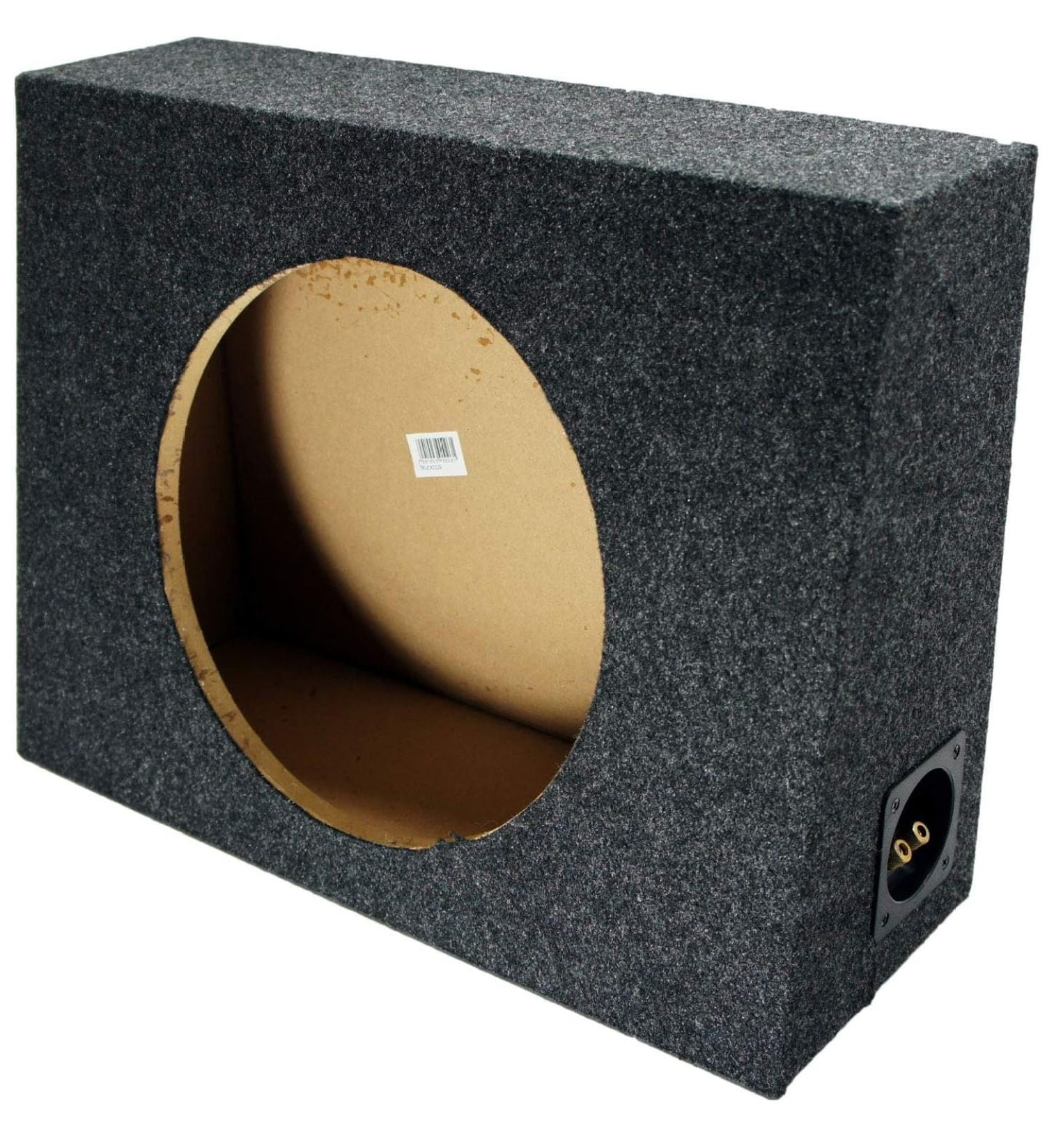 Single 12" Subwoofer Regular Standard Cab Truck Sub Box Enclosure 5/8 ...