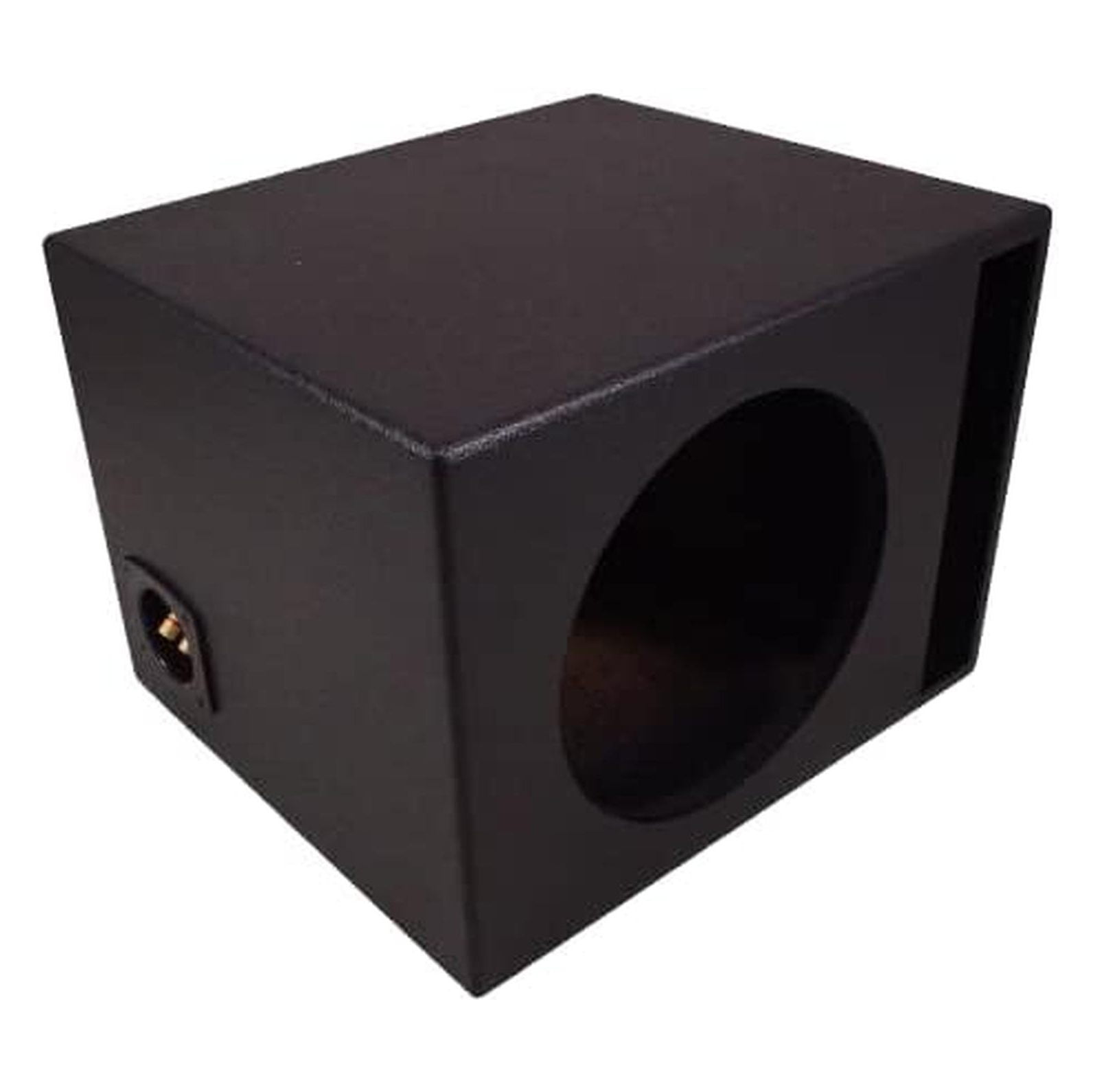Single 12" Subwoofer Universal Fit Vented Port Sub Box Speaker ...