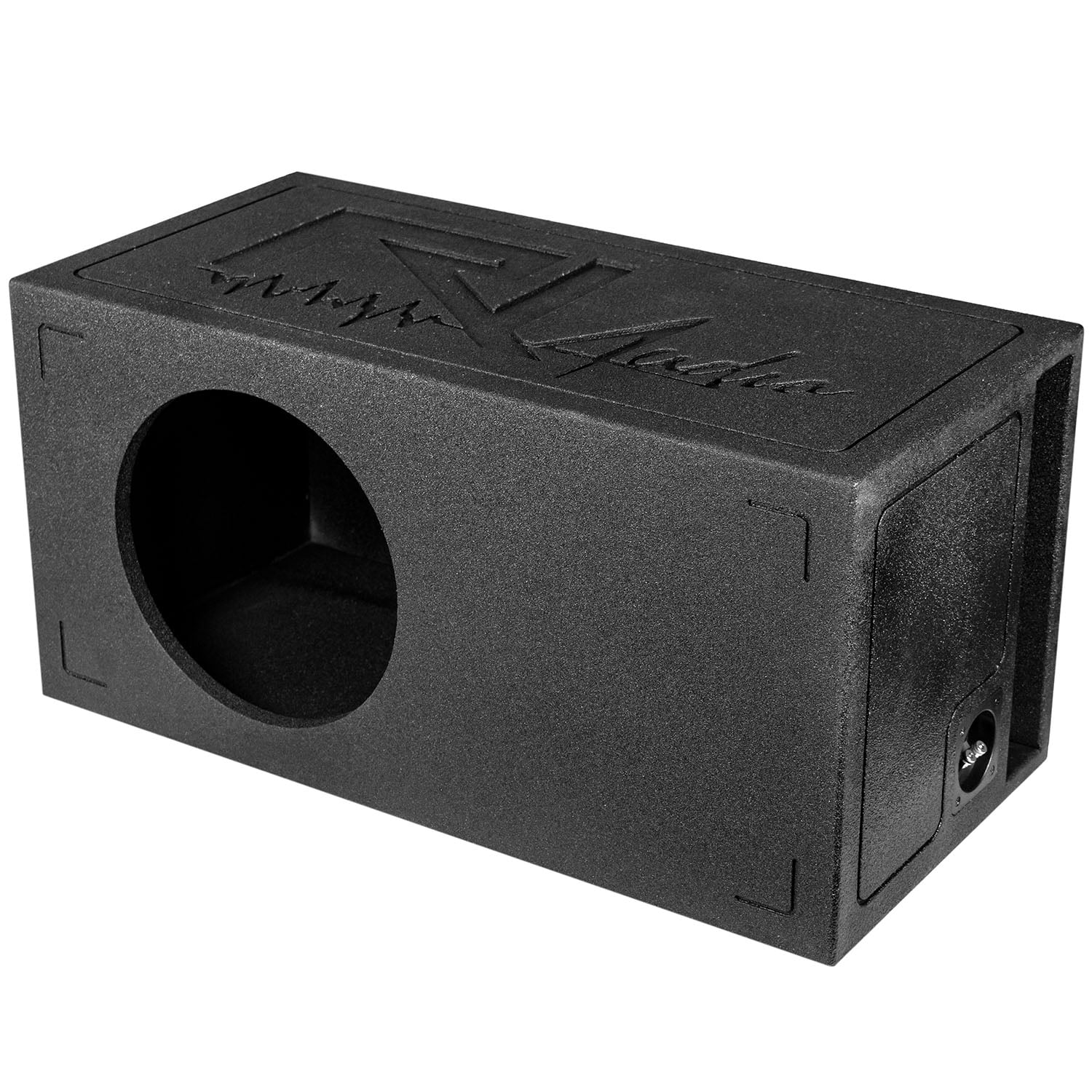 Single 15" Ported Subwoofer Box Bed Liner Coated 3/4" MDF Vented ...