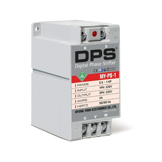 Capacity(DPS) 1HP 3A 220V, Single-Phase to 3-Phase Converter, MY-PS-1 ...