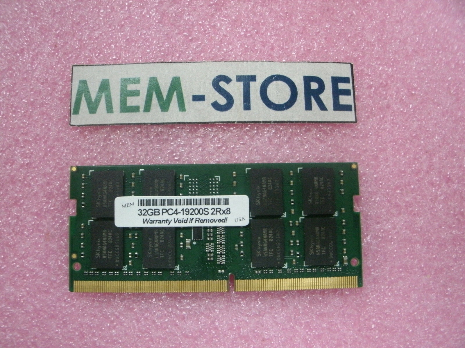 Single 32GB DDR4 2400 Sodimm PC4-19200 Memory for Lenovo ThinkStation ...