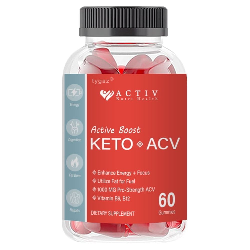 (Single) Activ Keto - Activ Nutri Health Active Boost Keto ACV Gummies ...