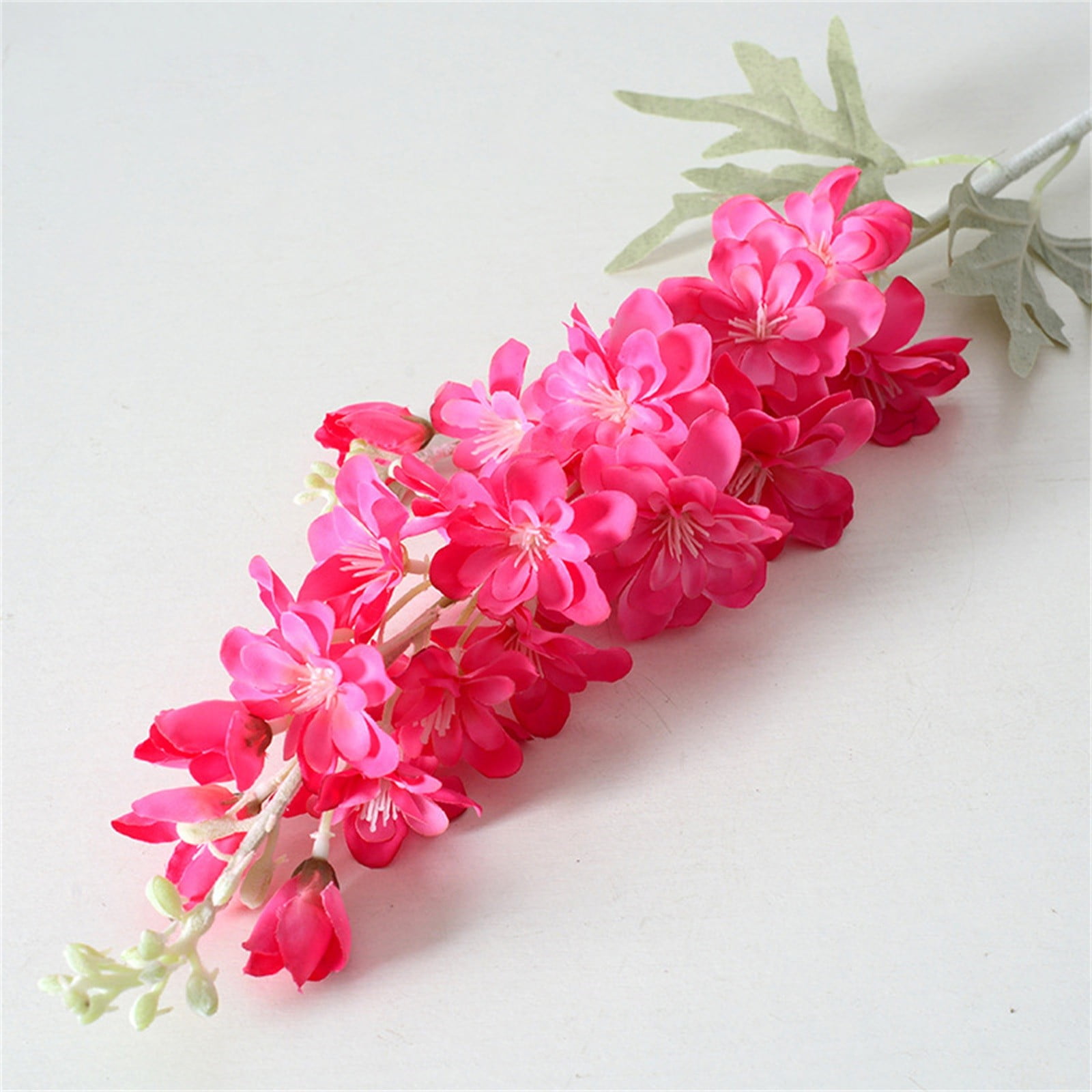 Single Artificial Hyacinth Silk Flower C, Artificial Ajacis Flowers ...