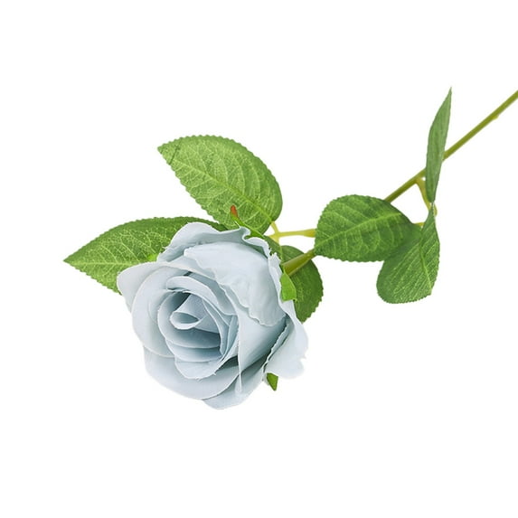 Single Artificial Rose 16” Real Touch Flowers High Simulation Wedding ...