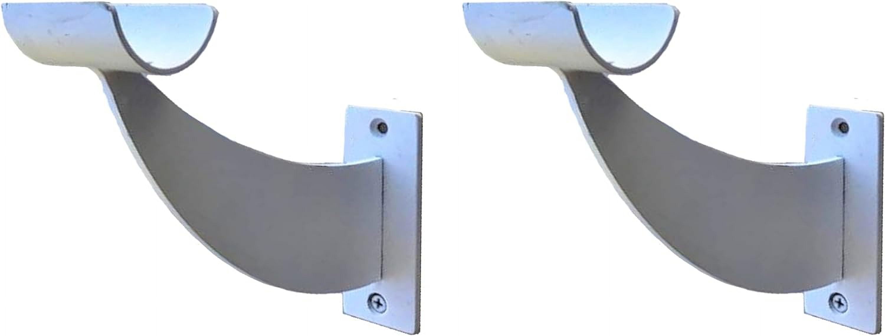 Single Ballet Open Bracket (Pair) Fixed Height Wall Mount Ballet Barre ...