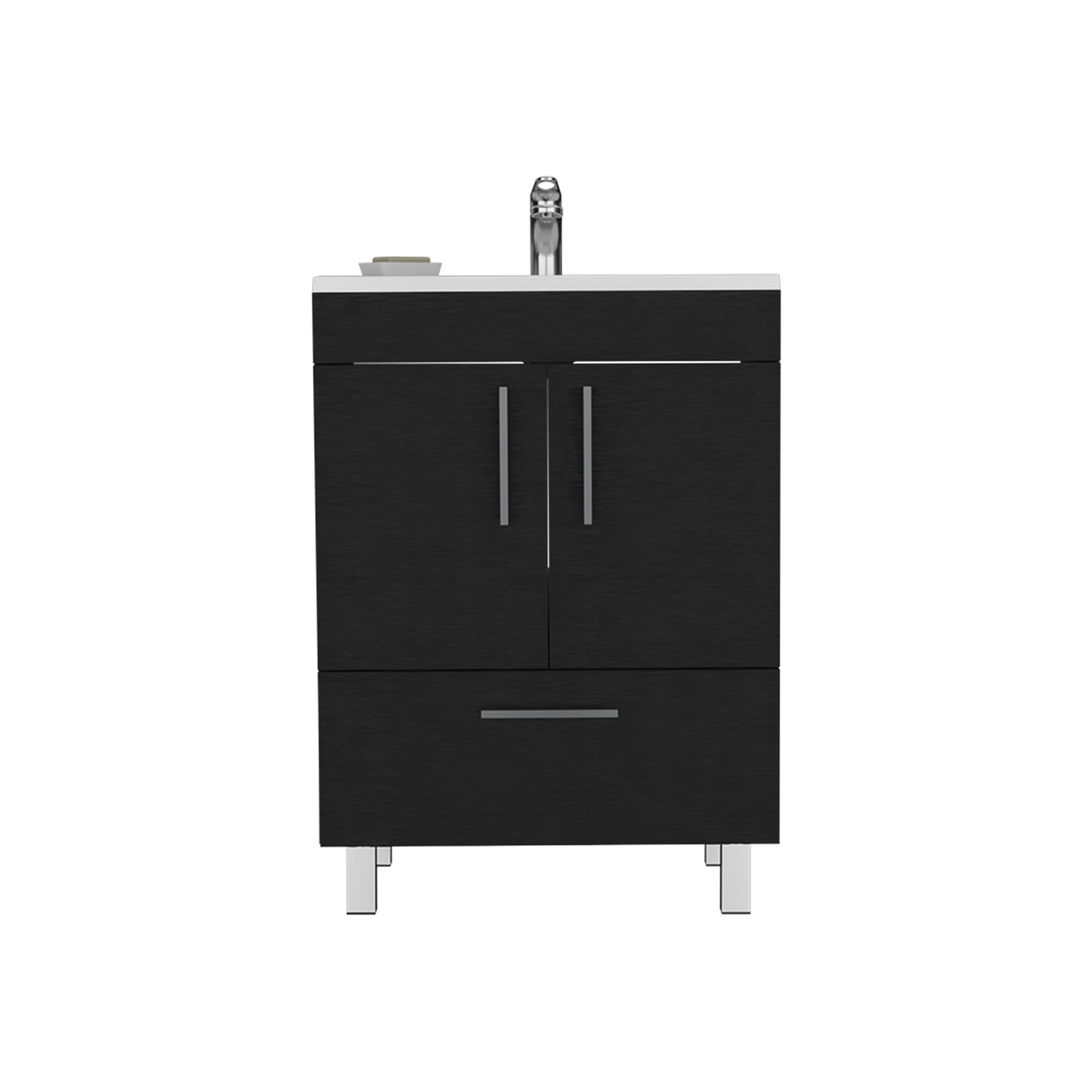 Single Bathroom Vanity, 33.46 in High | Easy Assembly for Bathroom ...