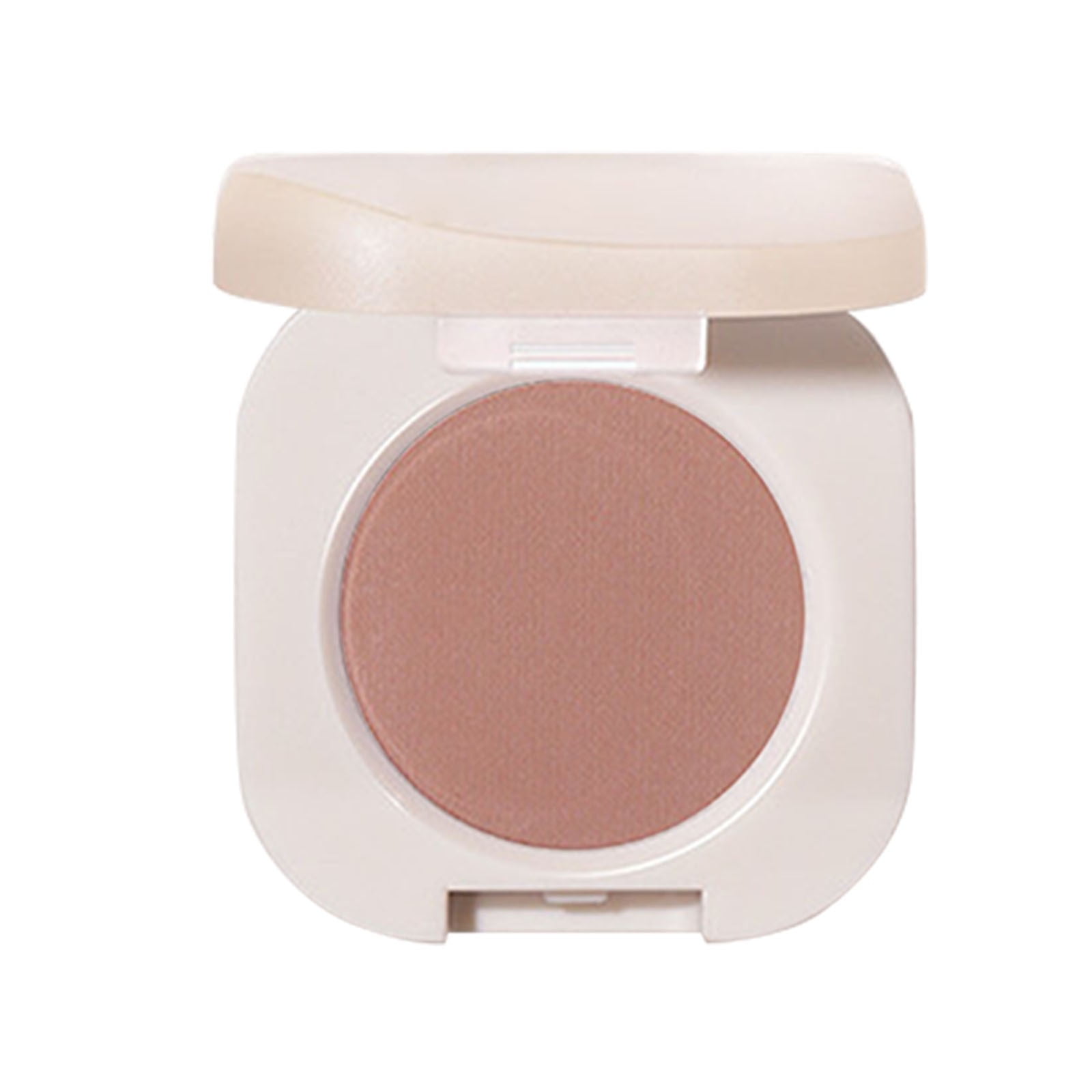 Single Beige Matte Eyeshadow Palette, Velvet Eye Shadow Compact Powder ...