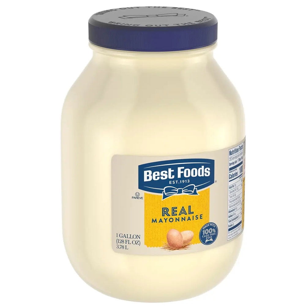 Single Best Foods Real Mayonnaise Jar, 1 gallon - Walmart.com