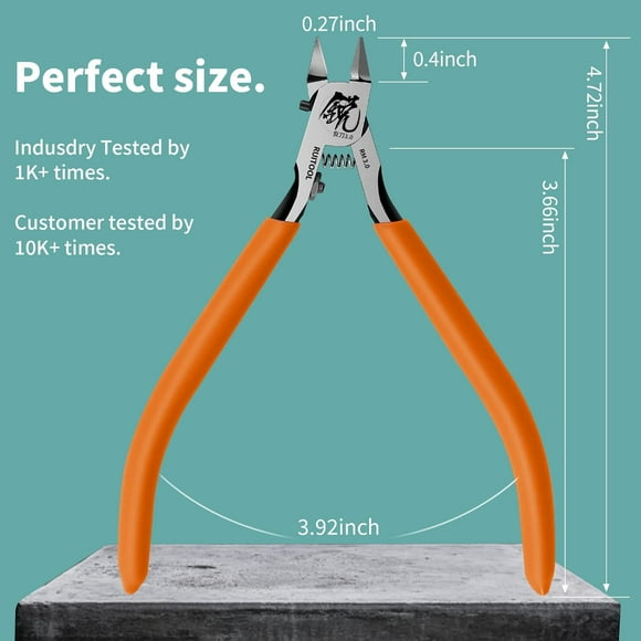 Plastic Model Nippers for Hobbyists and DIY Home Improvement Tools