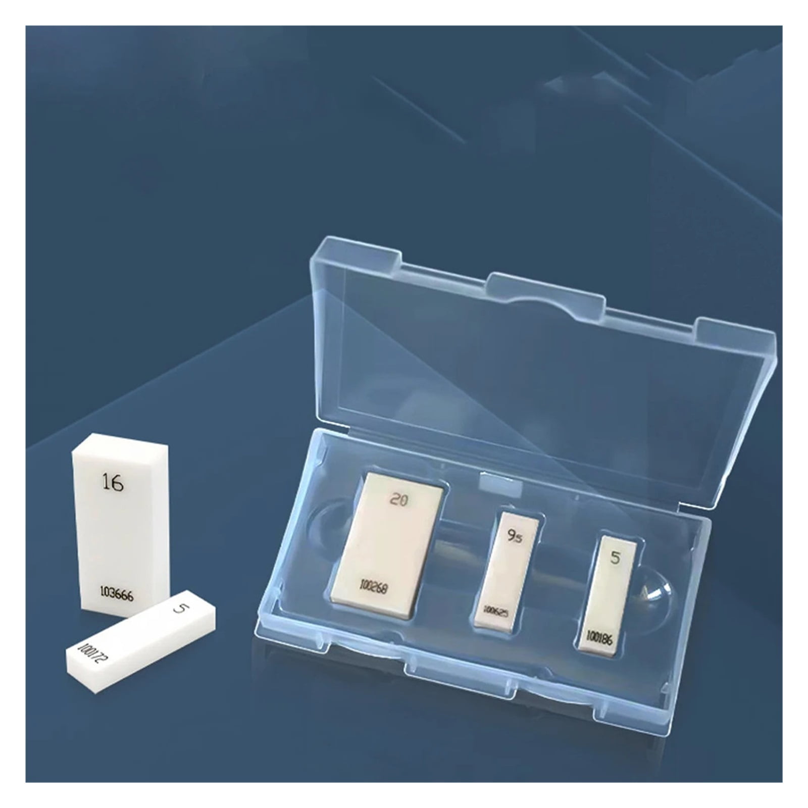 Single Block Ceramic Gauge Block Decimal Point Calibration Block ...