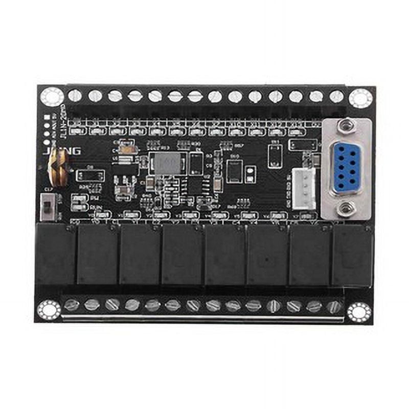 Single Board-FX1N-20MR Industrial PLC Control Board 1AD+1DA 12 IN 8 OUT ...